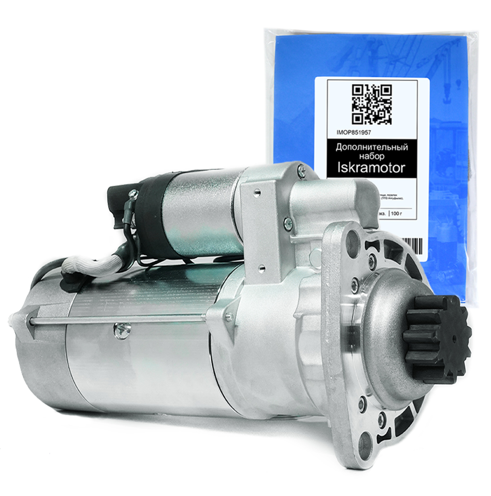 Стартер 24V, 9.0kW, 11-зуб, MAHLE AZG4689, MS77 для Case Steiger ...