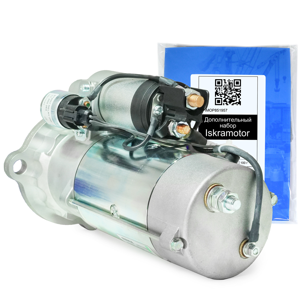 Стартер 24V, 9.0kW, 11-зуб, MAHLE AZG4689, MS77 для Case Steiger ...